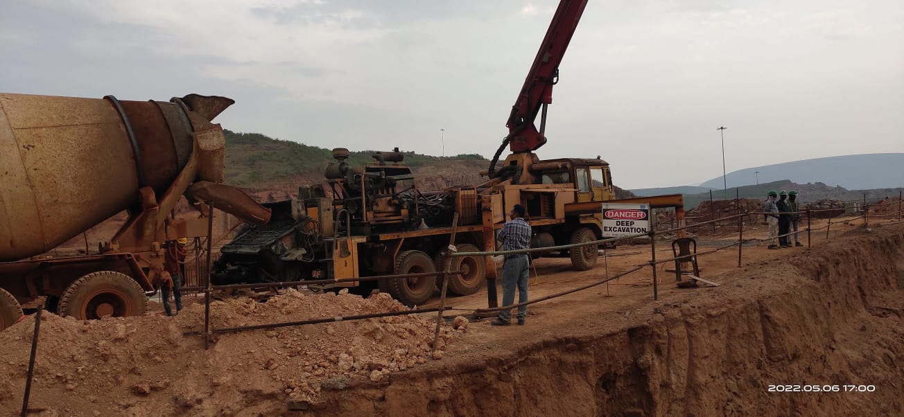 Construction of Furnace Building - Aman Infra Engineering & Construction